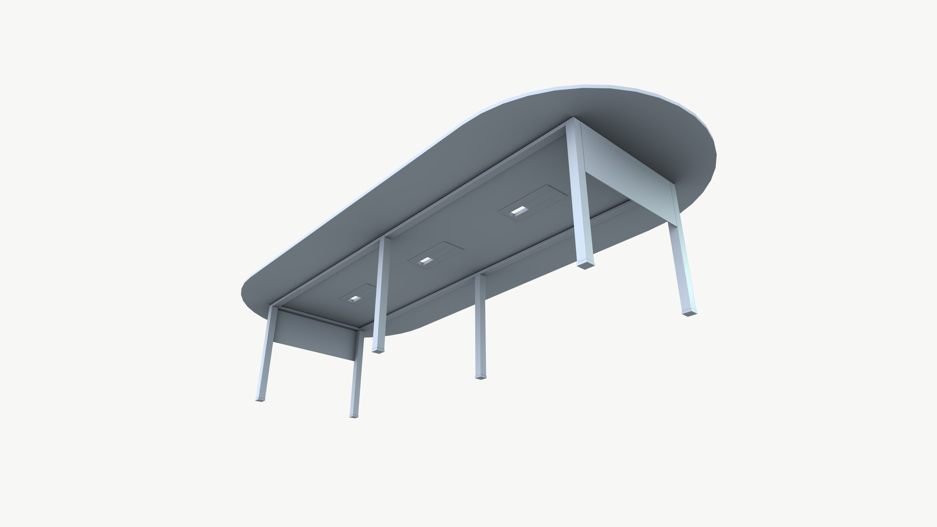 Conference Table 3D Model - TurboSquid 2316865