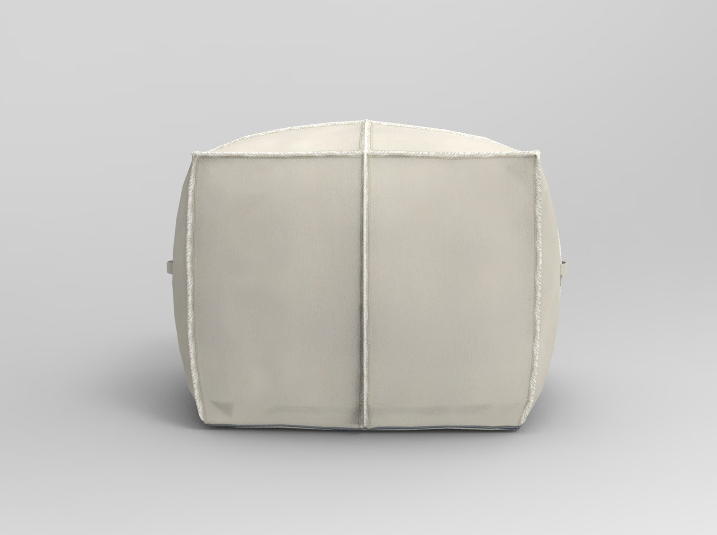 White Square Pouf Model - TurboSquid 1415820