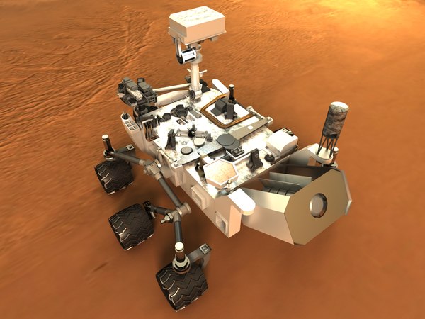 curiosity mars rover fbx