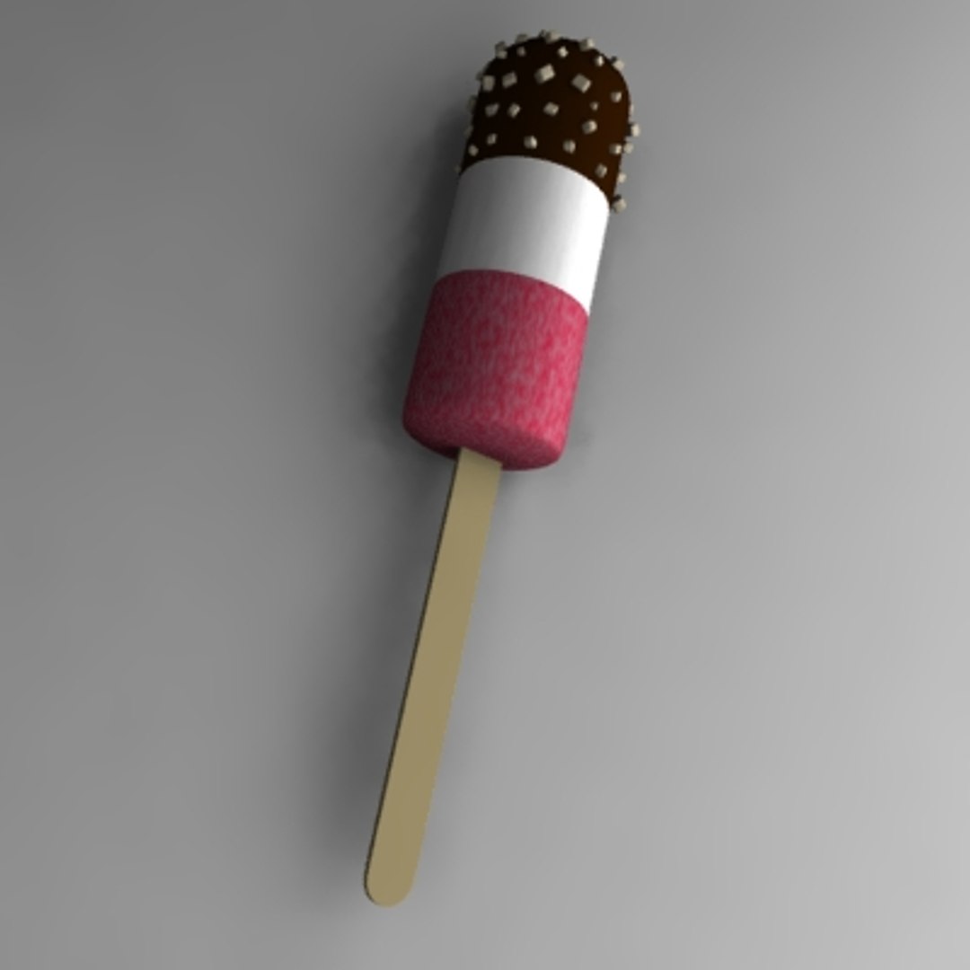 3d ice cream model