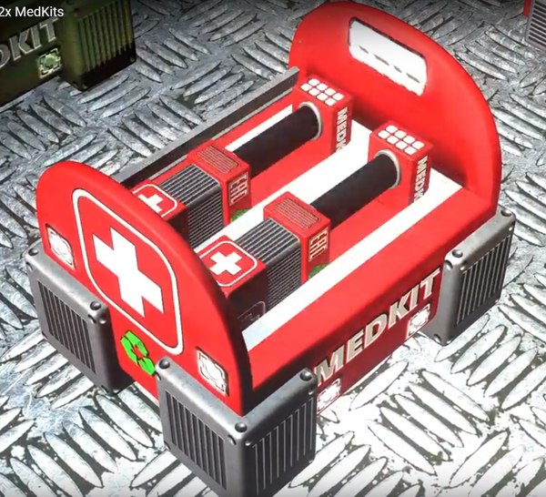 3D medkit box crate model - TurboSquid 1449992