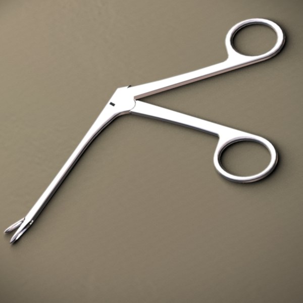 scientific forceps 3d model