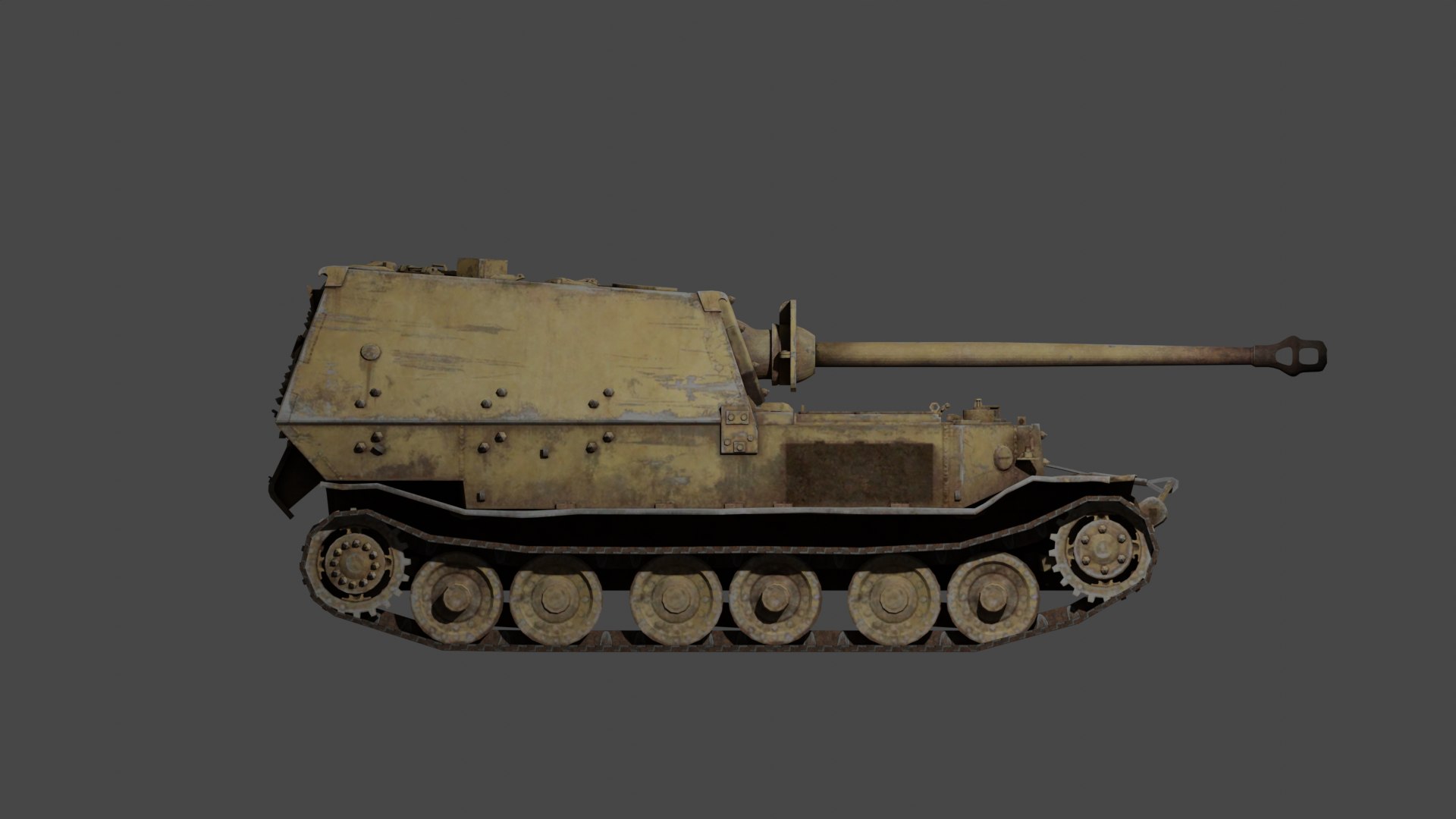 Free Ferdinand Tank Destroyer 3D - TurboSquid 2148659