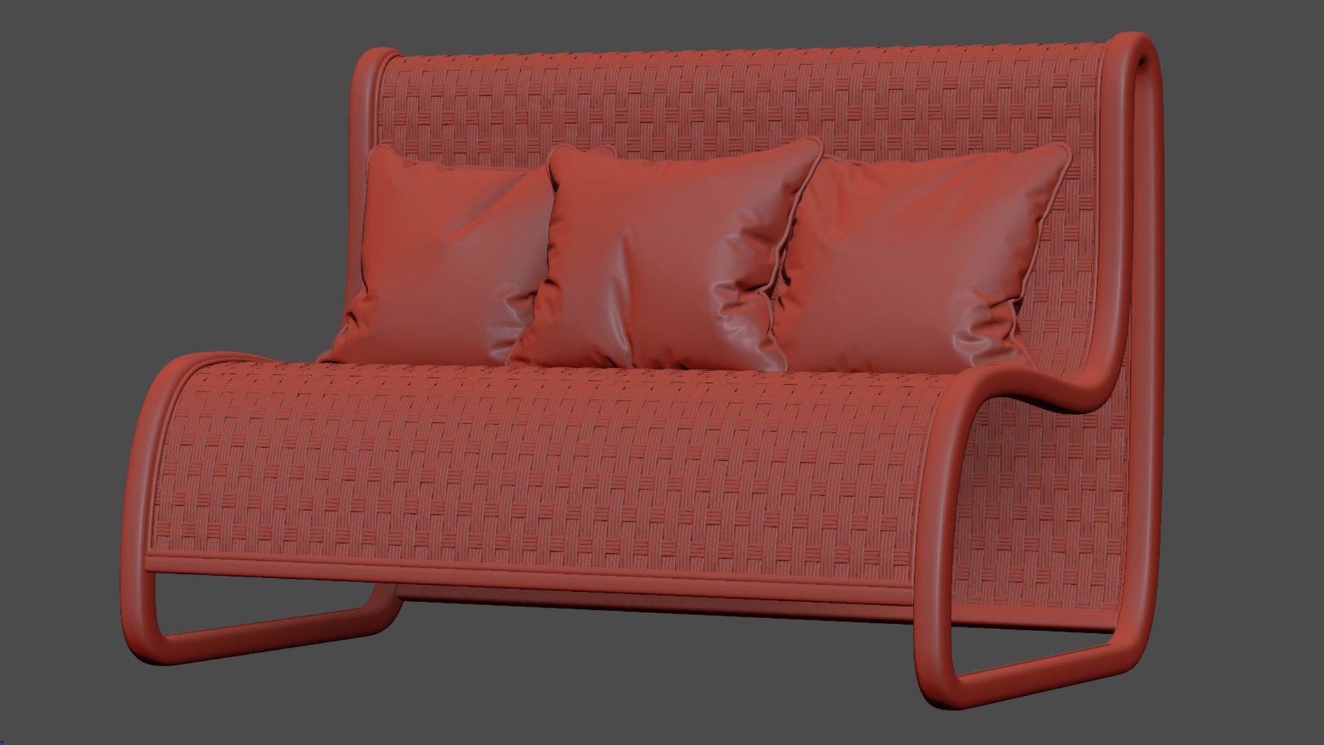 Lucy Rattan Chair By Bpoint Design Model - TurboSquid 2030843