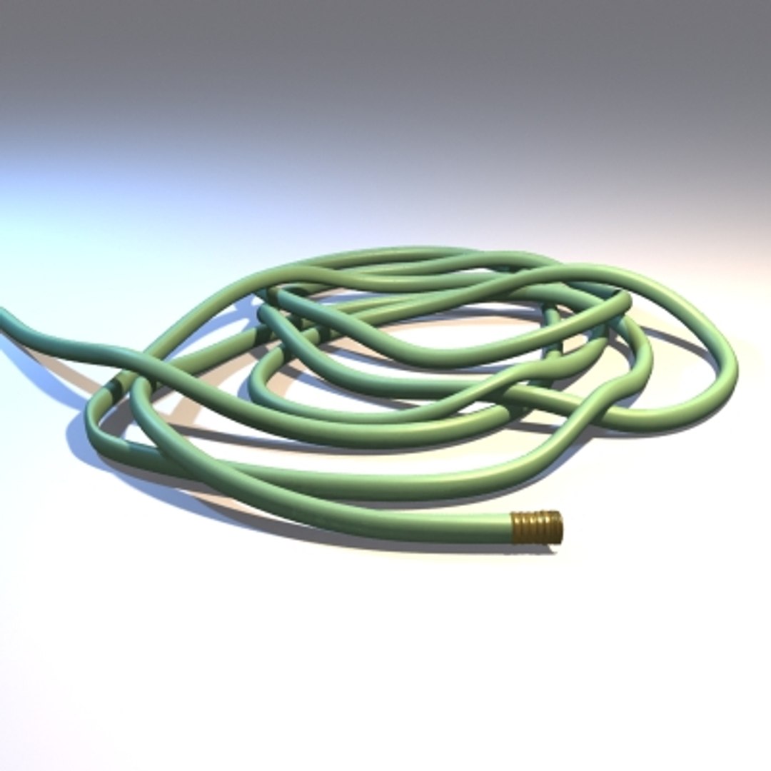 3d Model Garden Hose
