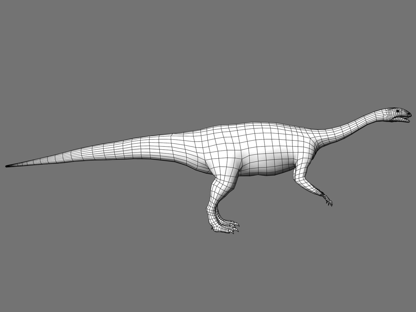 Unaysaurus Dinosaur Triassic Animal Model - TurboSquid 2332550