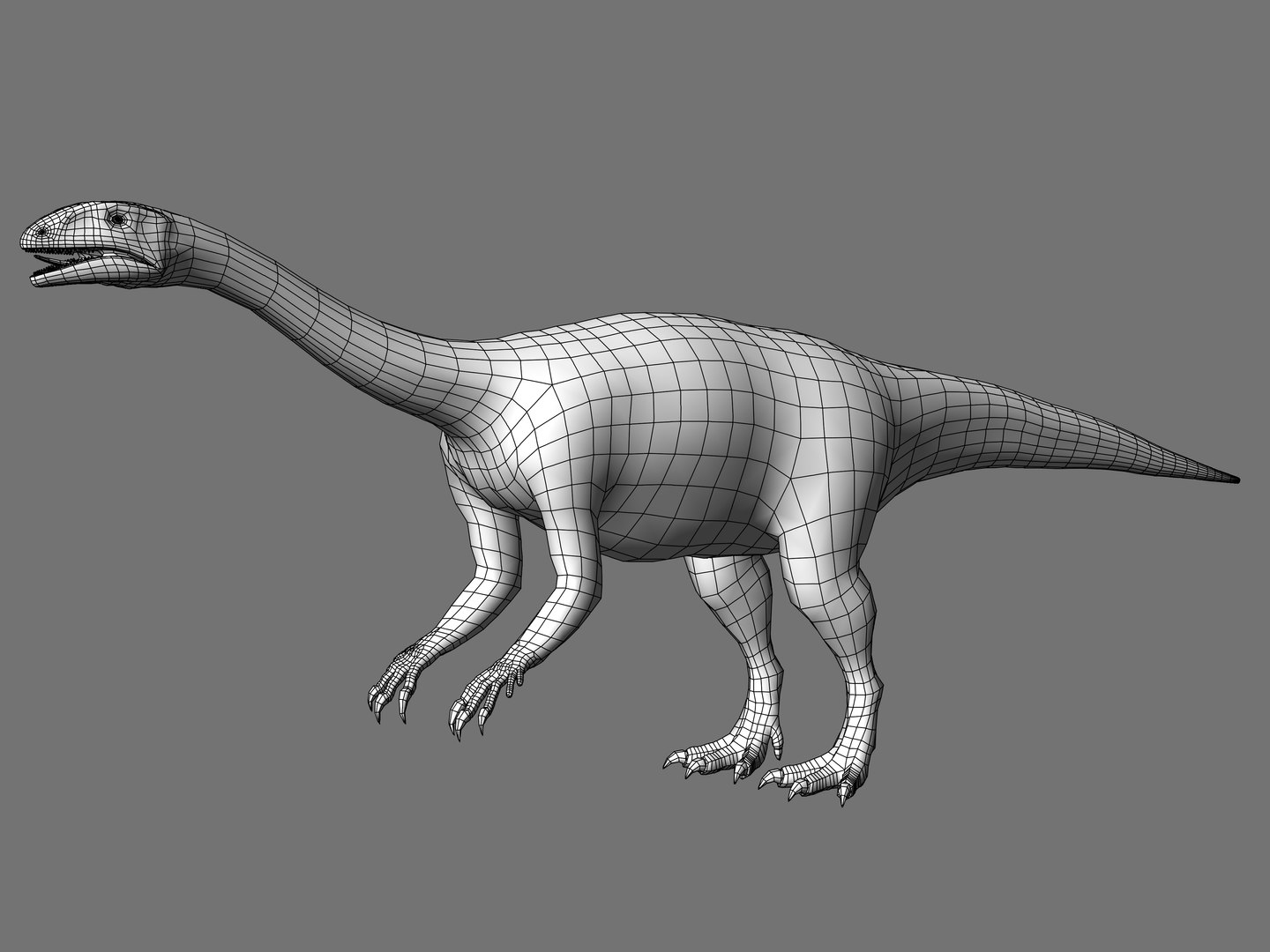 Unaysaurus Dinosaur Triassic Animal Model - TurboSquid 2332550