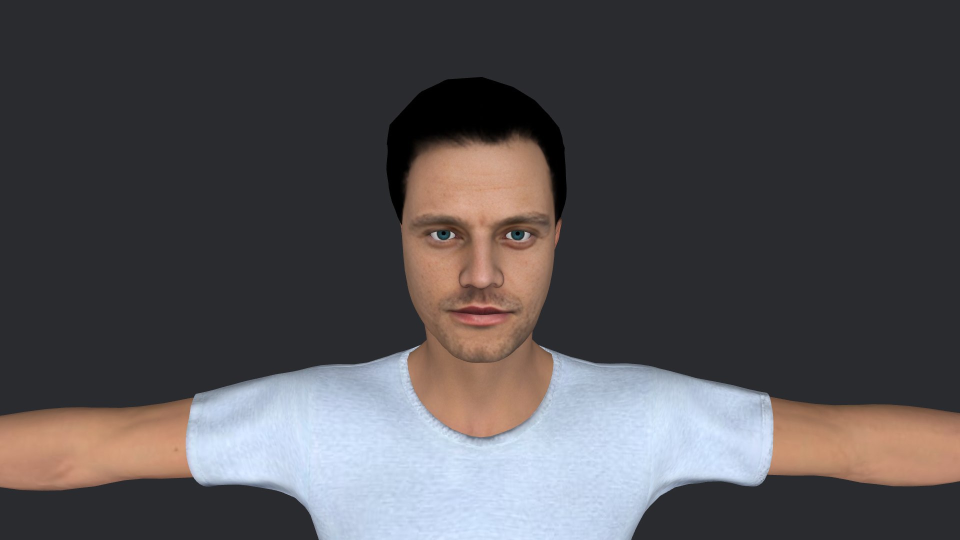3D Model Sebastian Stan Hyper Realistic Full Body Fully Rigged 3D ...