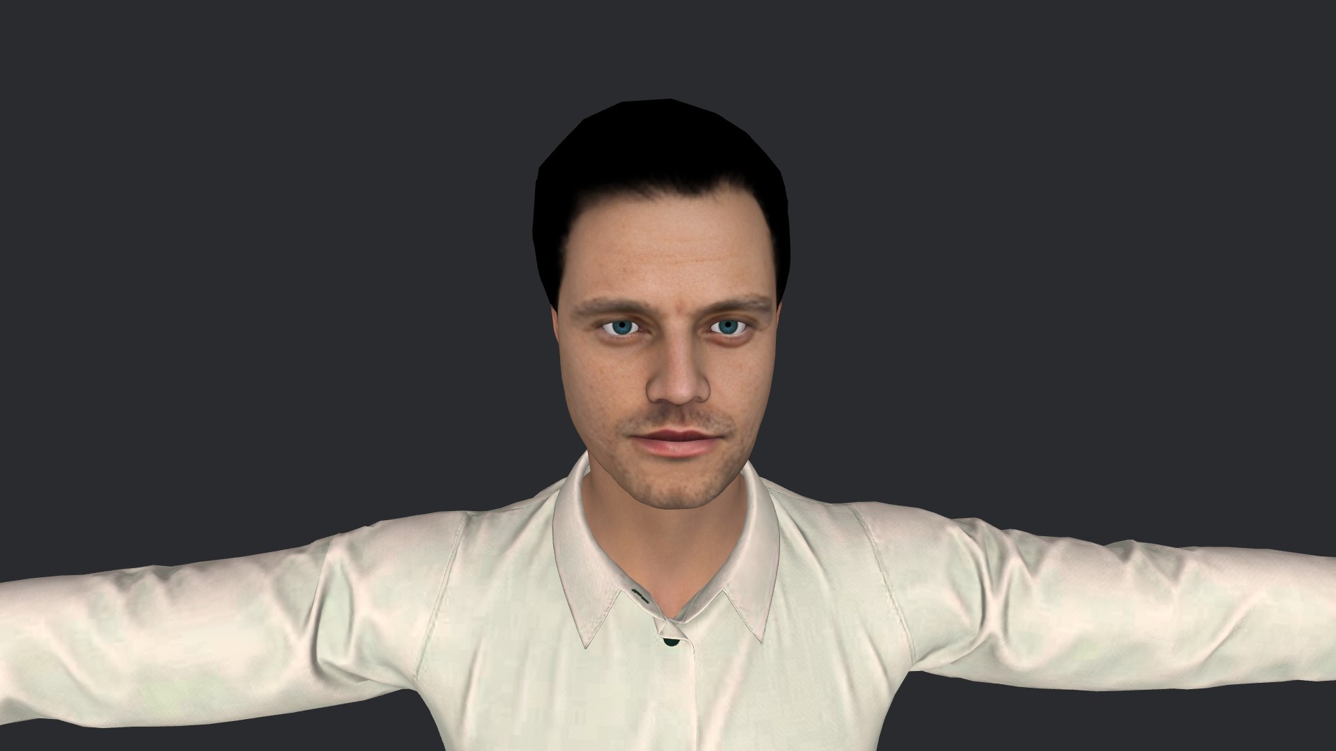3D Model Sebastian Stan Hyper Realistic Full Body Fully Rigged 3D ...