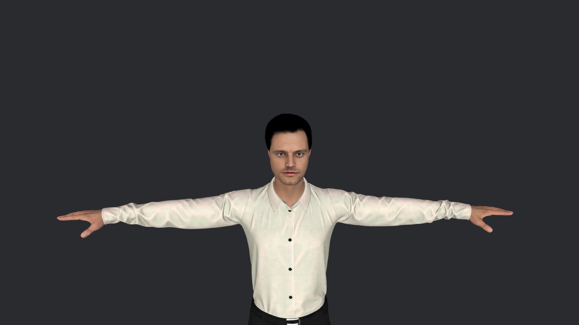 3D Model Sebastian Stan Hyper Realistic Full Body Fully Rigged 3D ...