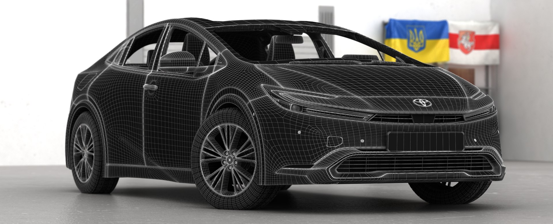 3D Toyota Prius 2024 Low Interior Model - TurboSquid 2040016