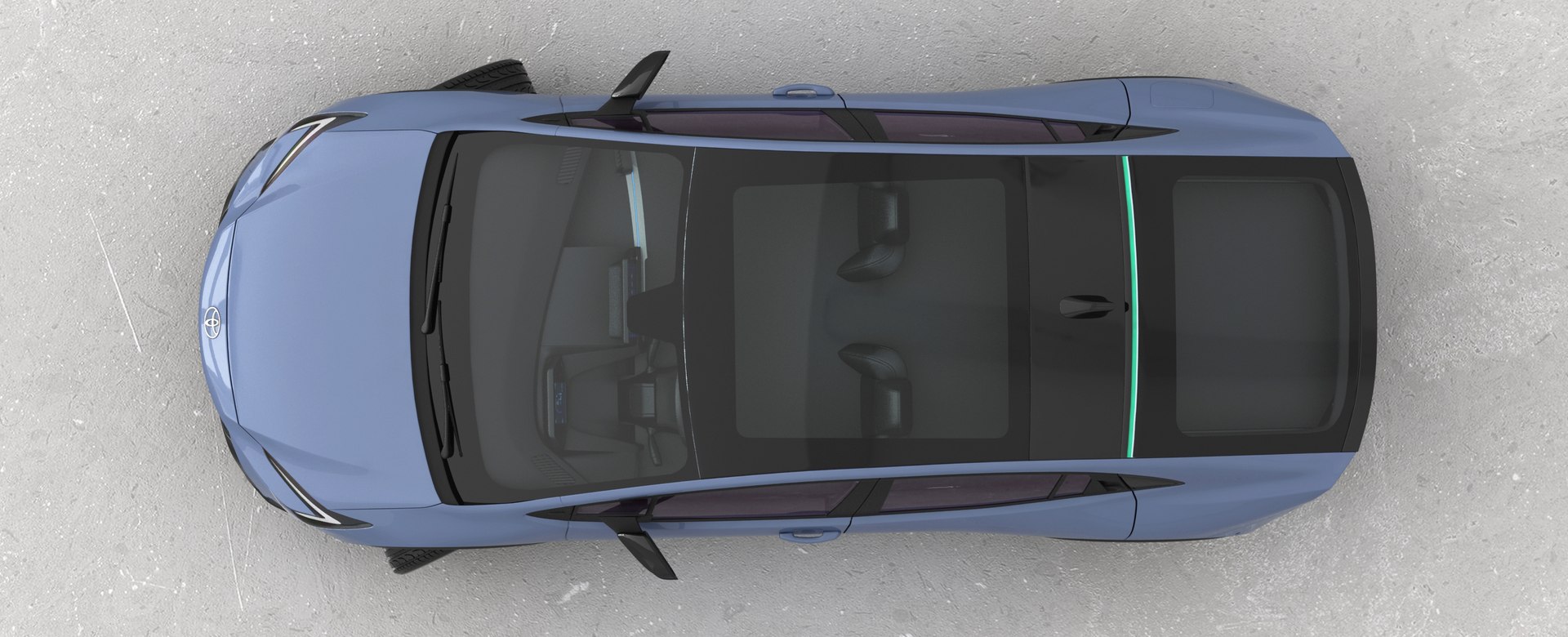 3D Toyota Prius 2024 Low Interior Model - TurboSquid 2040016
