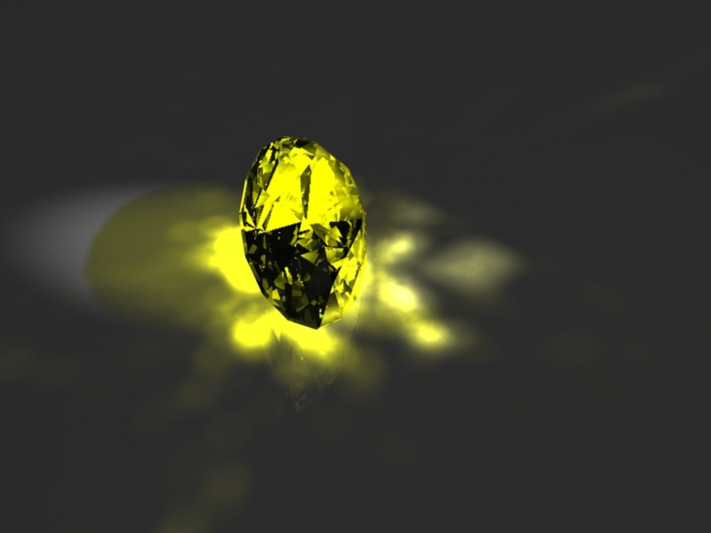 Diamond Gem 3d Model