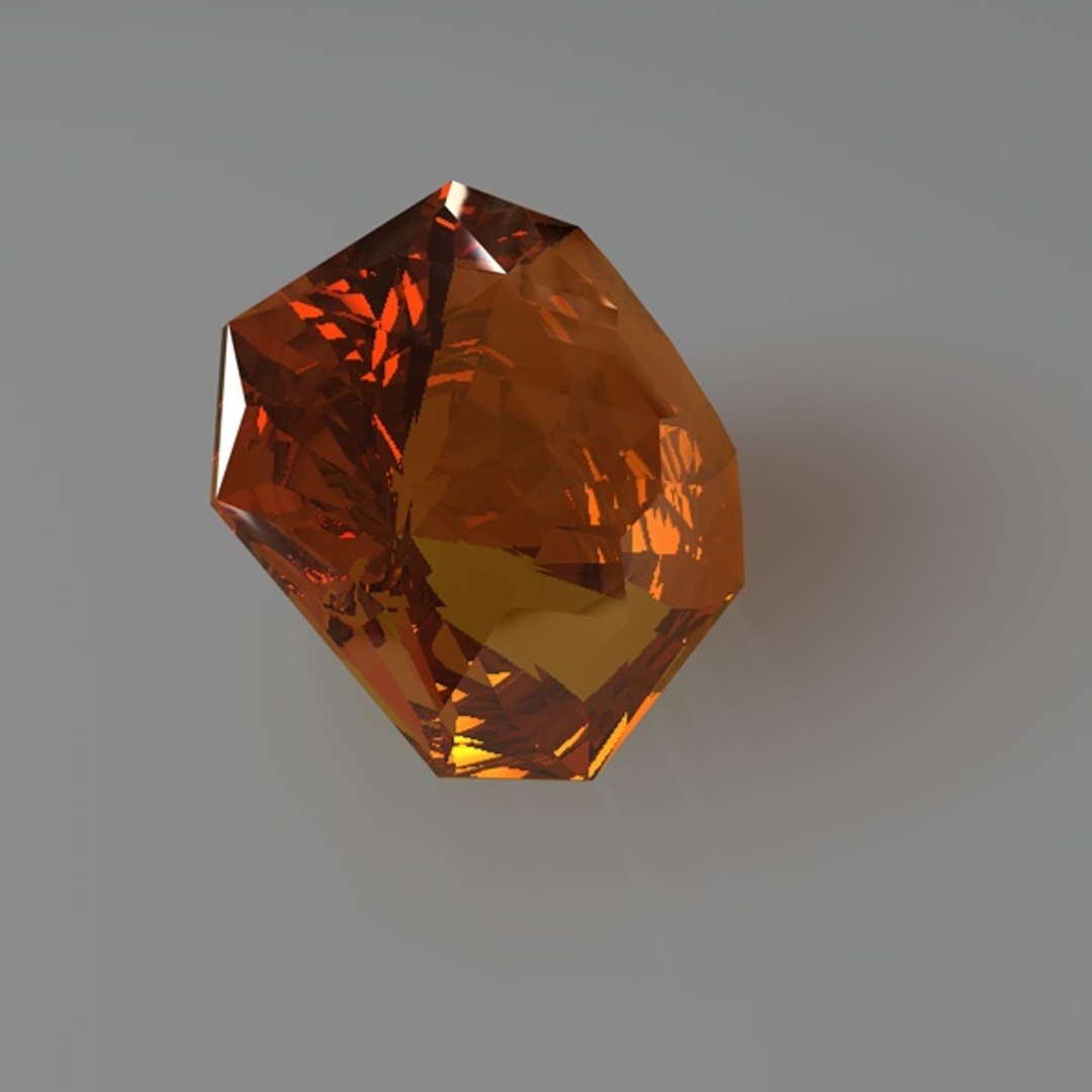 Diamond Gem 3d Model