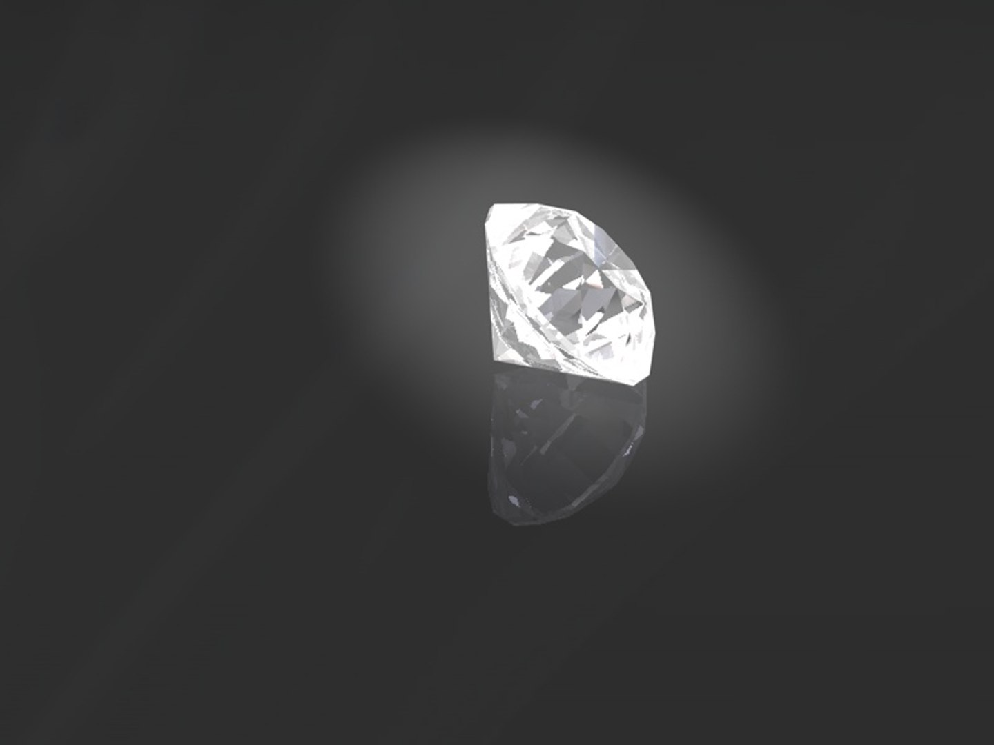 Diamond Gem 3d Model
