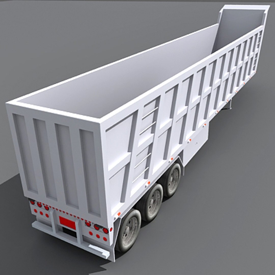3d Dump Trailer