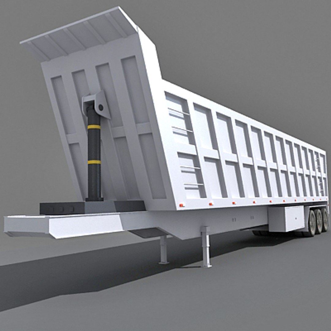 3d Dump Trailer