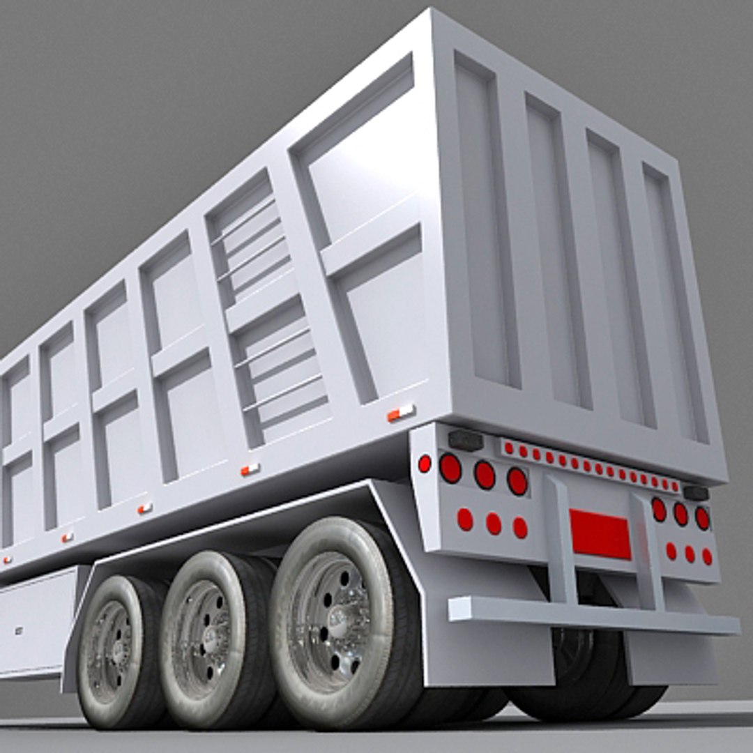3d Dump Trailer