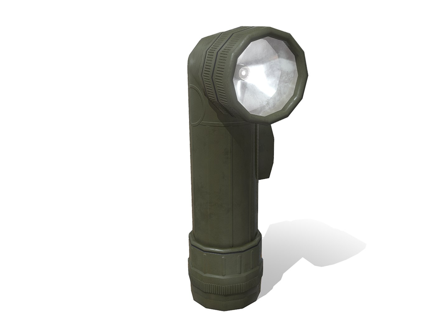 3D Fulton Flashlight Model - TurboSquid 1701413