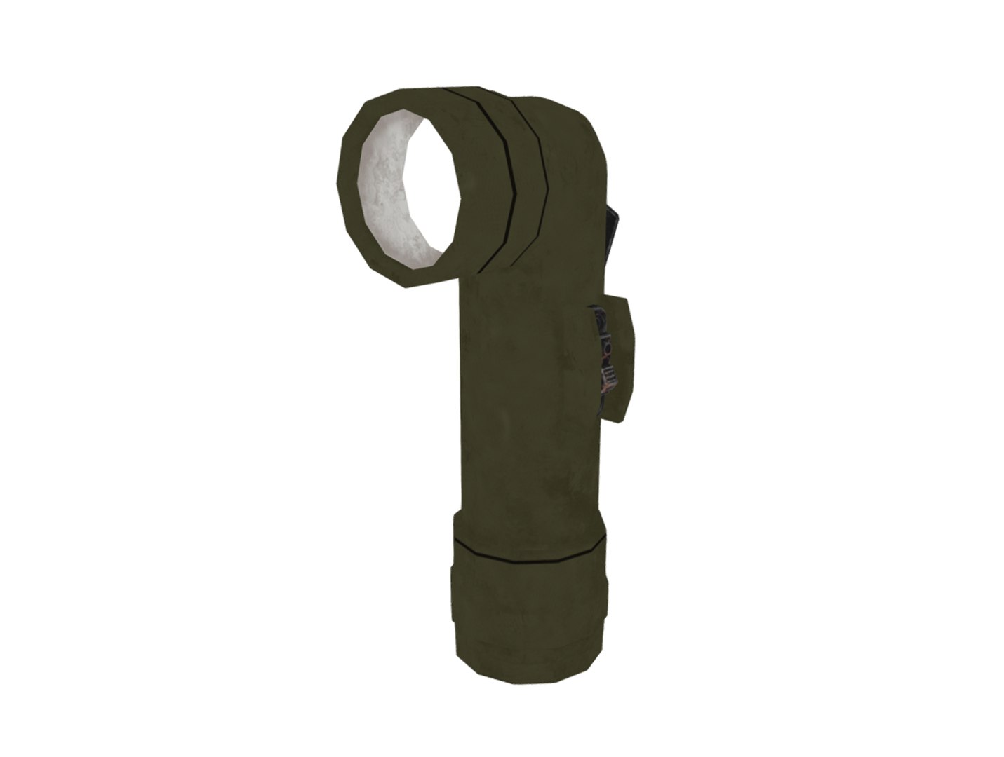 3D Fulton Flashlight Model - TurboSquid 1701413