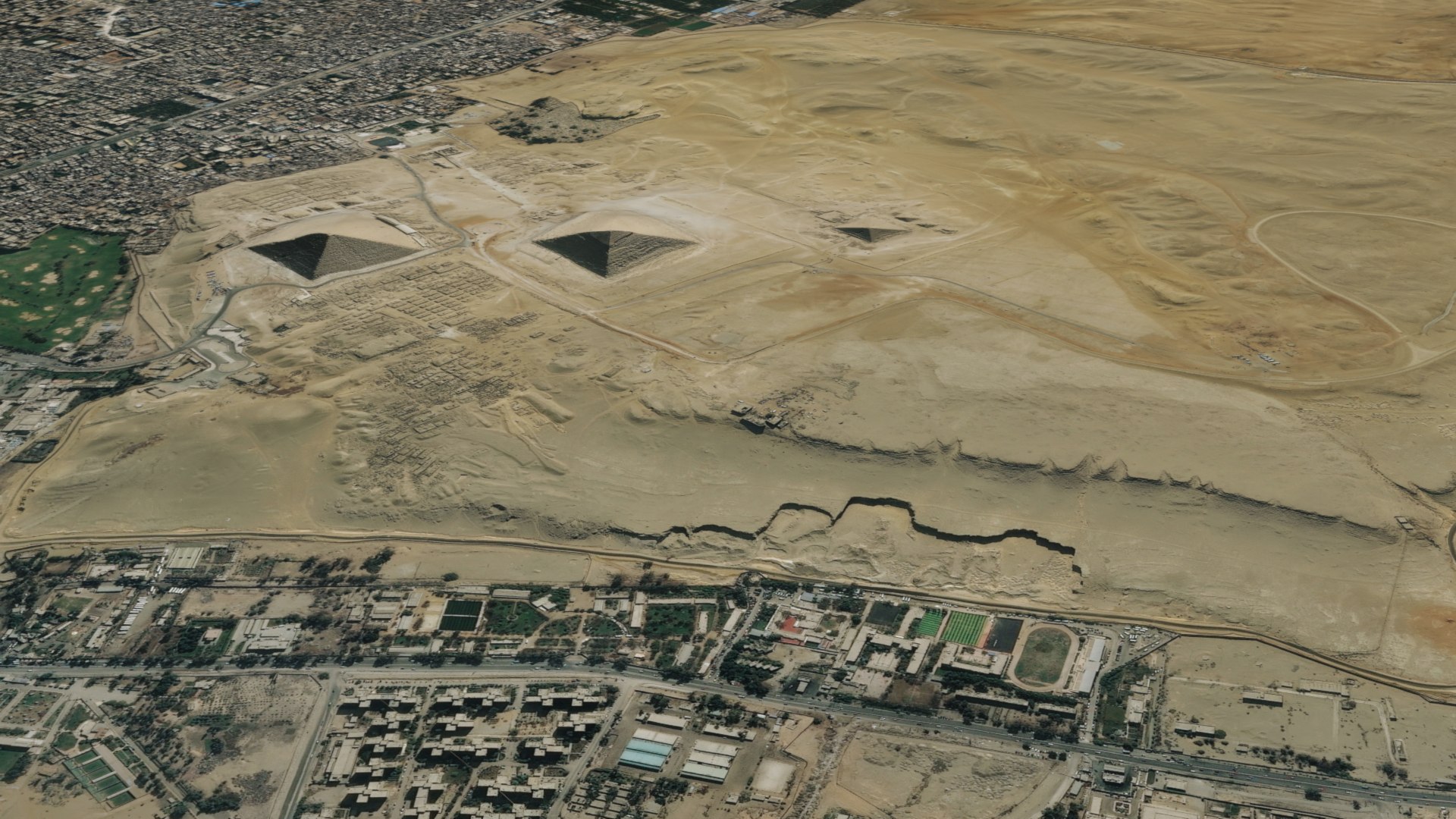Giza terrain plateau 3D model - TurboSquid 1311489