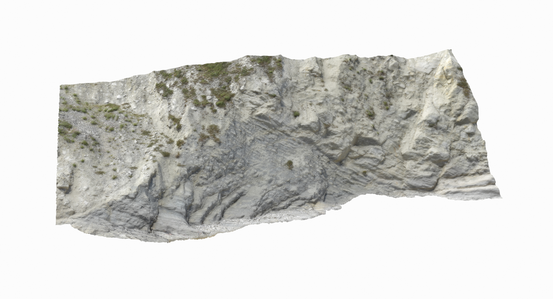 3D Cliff Scan Model - TurboSquid 1304937