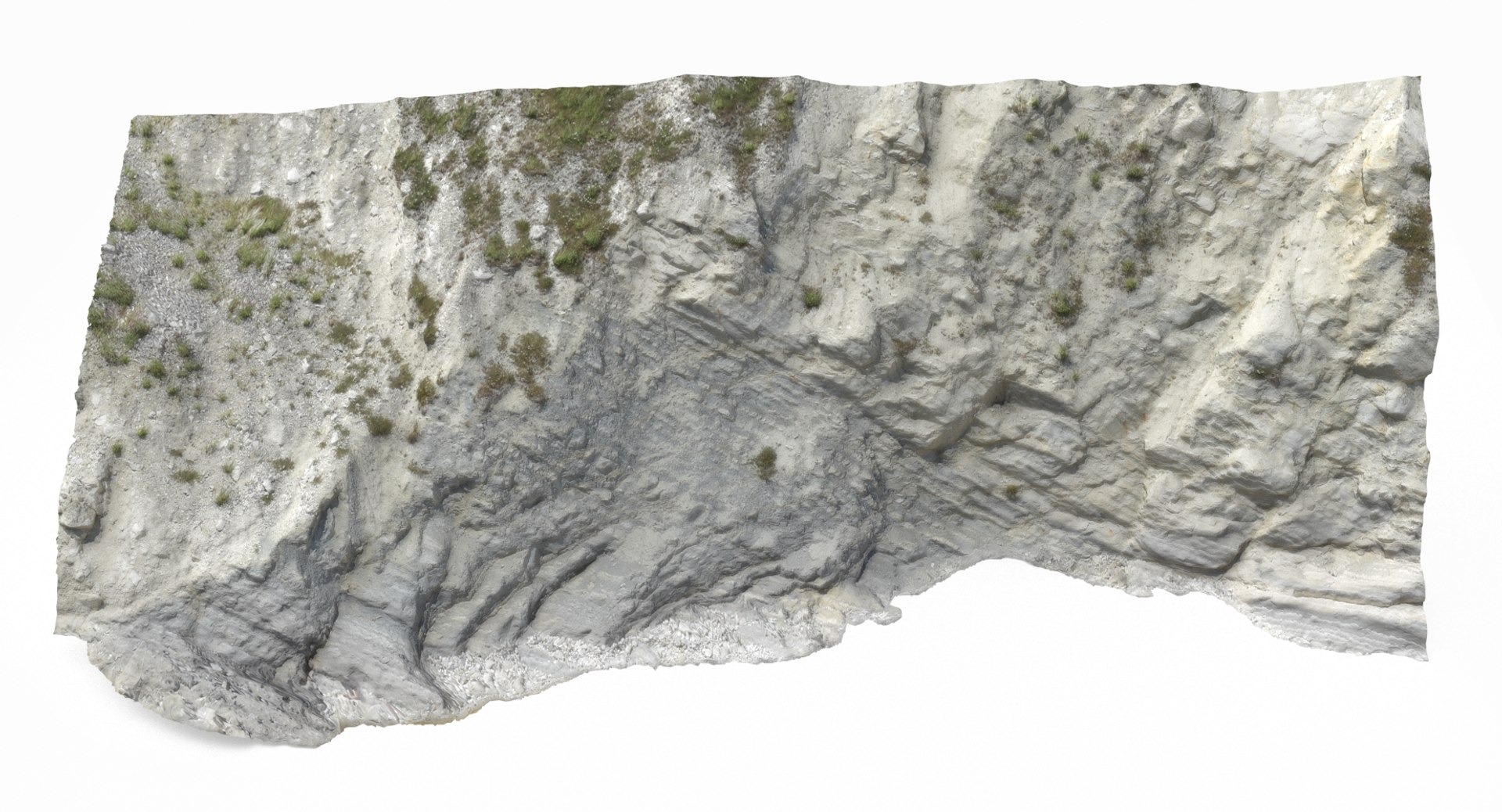 3D Cliff Scan Model - TurboSquid 1304937