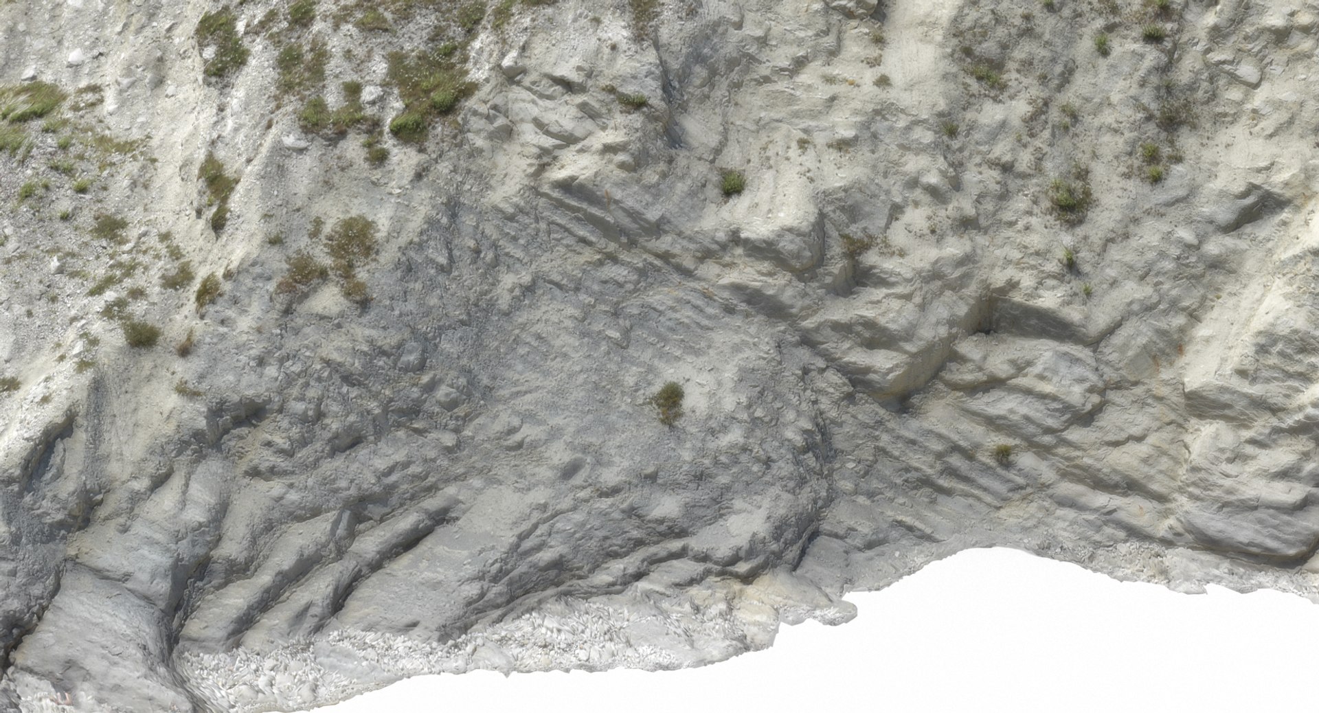 3D Cliff Scan Model - TurboSquid 1304937