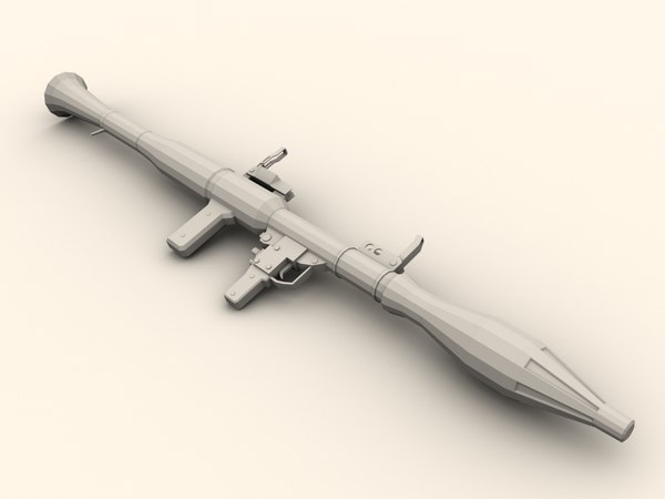 3d model rpg launcher