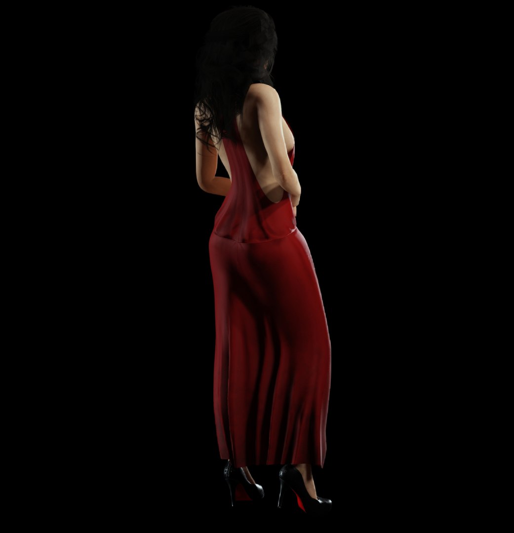 LadyVampire 3D Model - TurboSquid 1769193