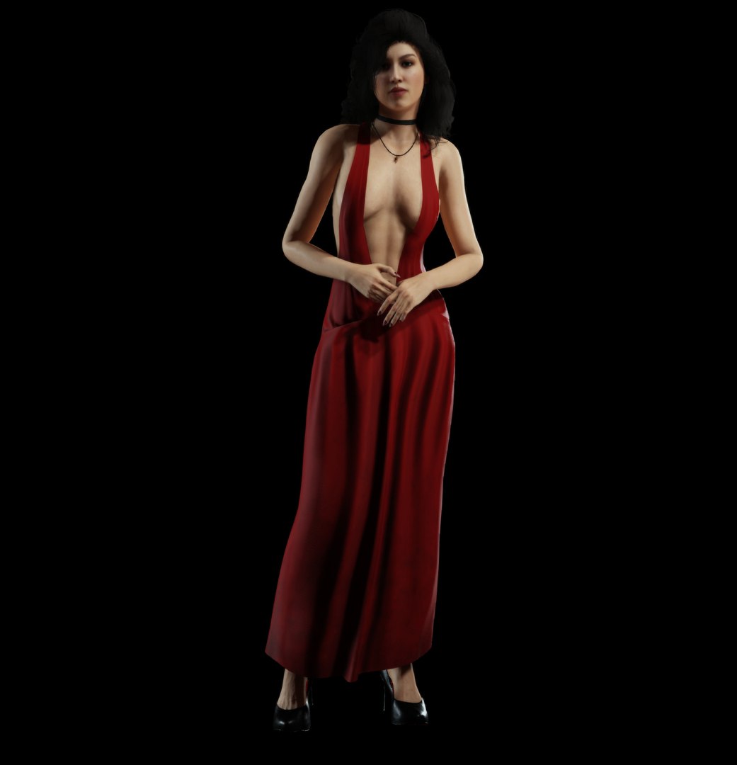 LadyVampire 3D Model - TurboSquid 1769193
