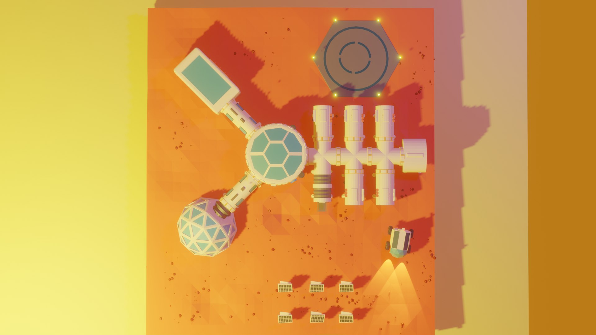 3D Model Base Mars - TurboSquid 1577453