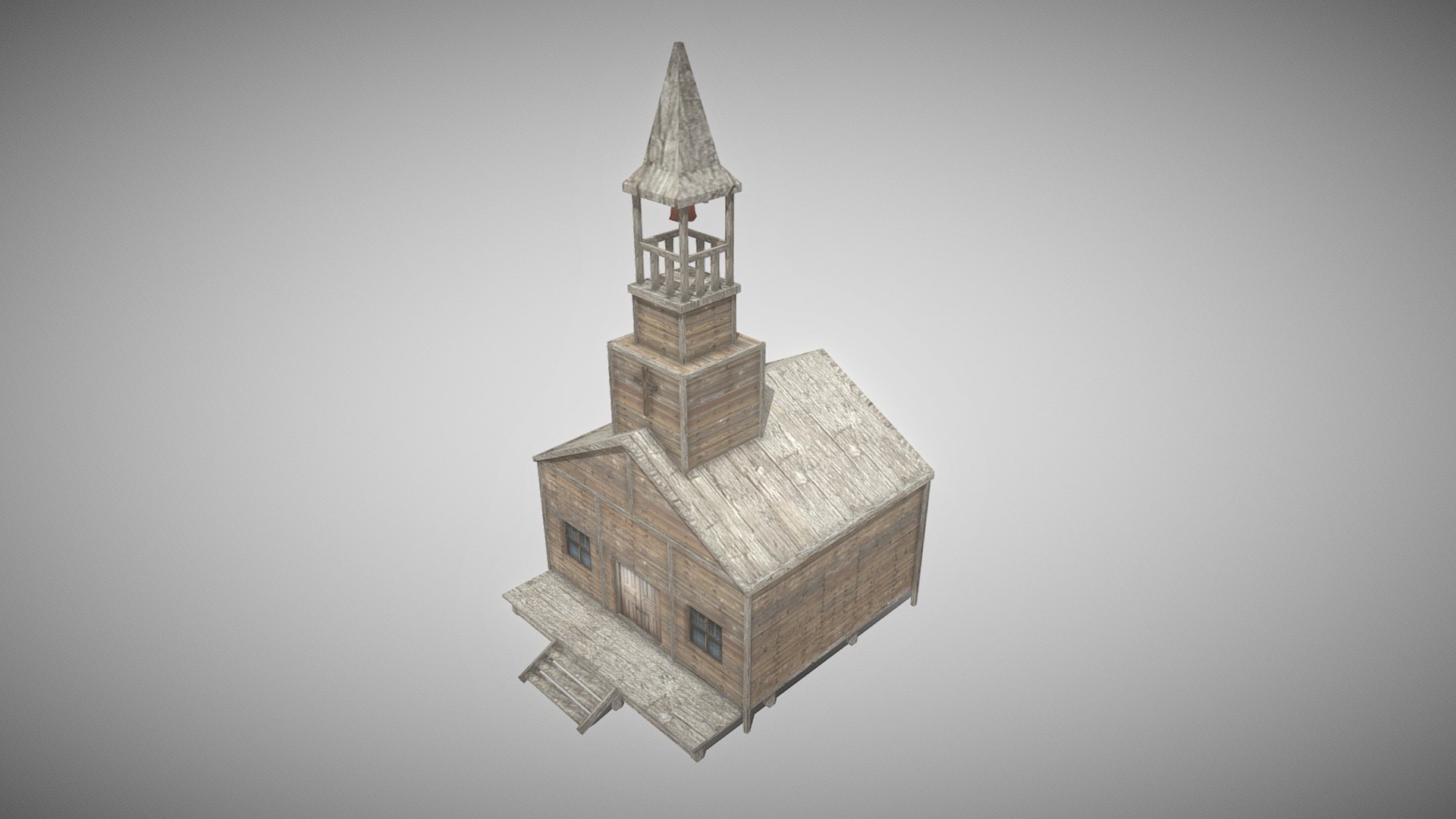 Church PBR 3D Model - TurboSquid 2203410