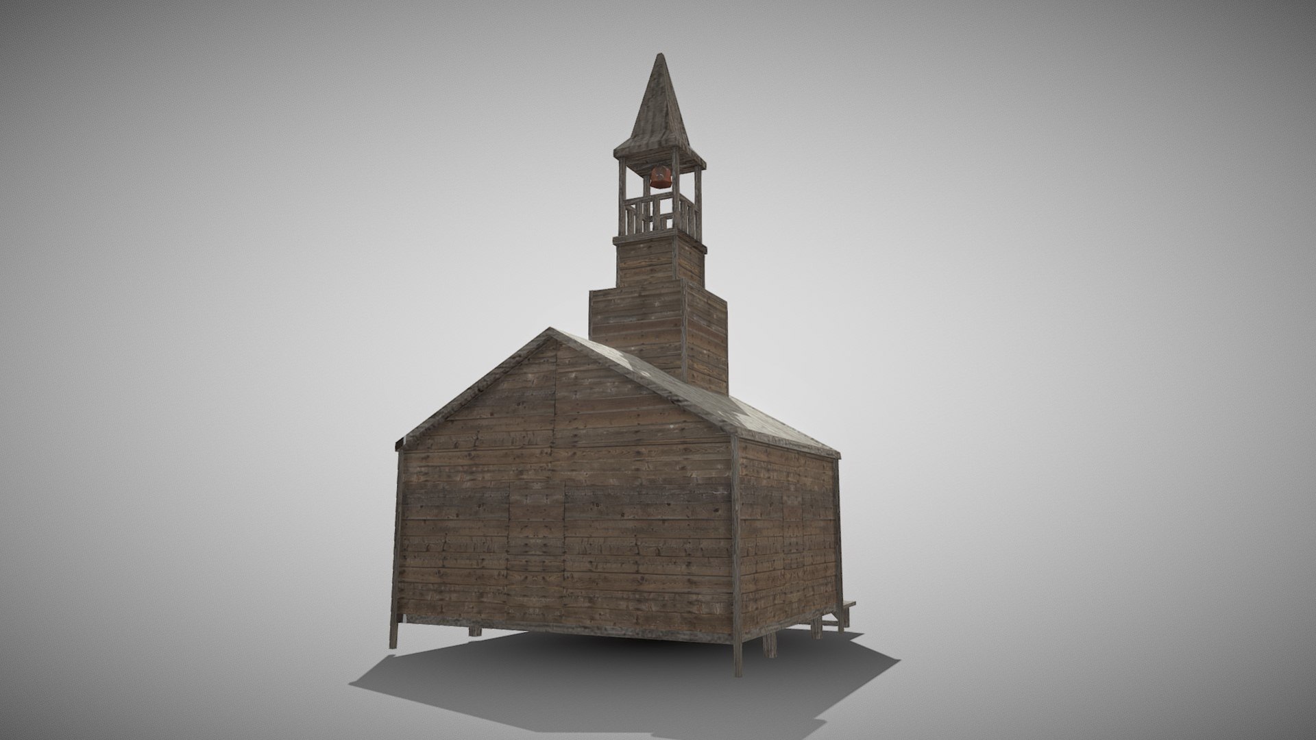 Church PBR 3D Model - TurboSquid 2203410