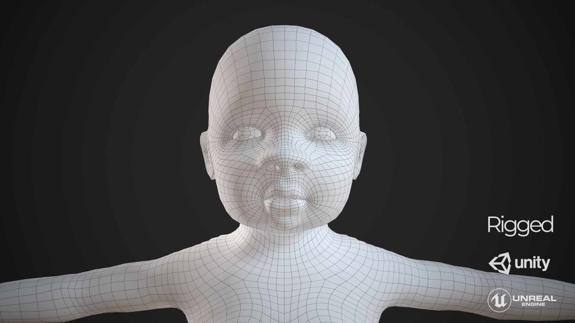 Base Mesh Basemesh Model - TurboSquid 1680942