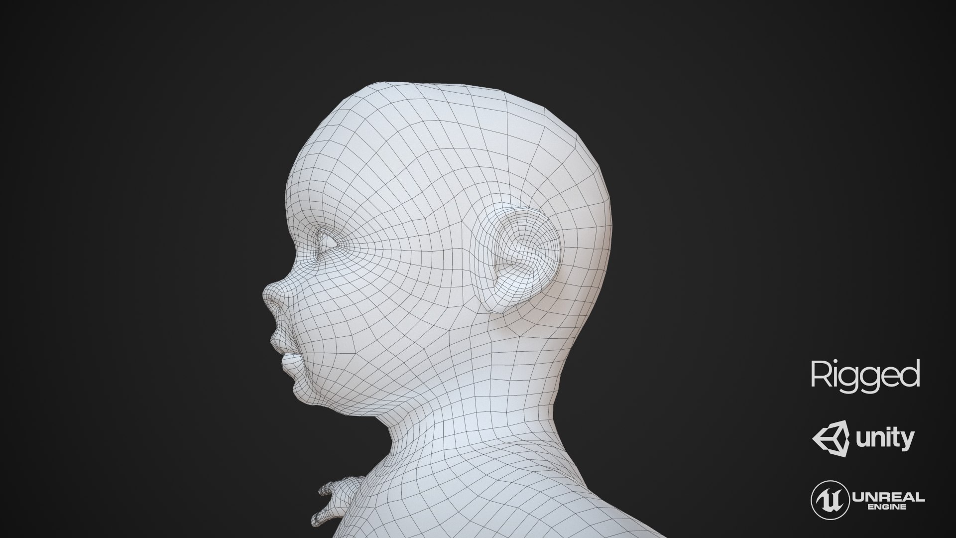 Base Mesh Basemesh Model - TurboSquid 1680942