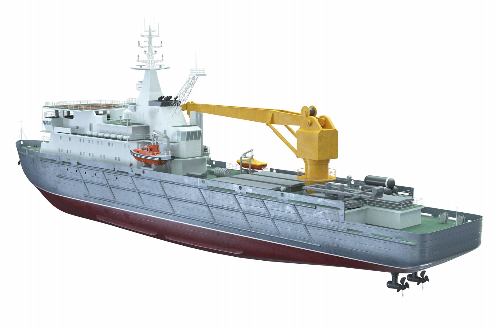 3D Model Weapon Ship Akademik Kovalev Project 20180 - TurboSquid 1815098