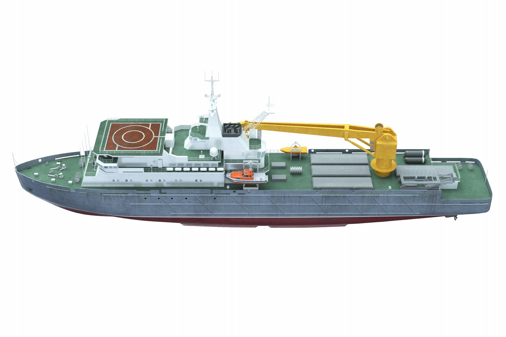 3D Model Weapon Ship Akademik Kovalev Project 20180 - TurboSquid 1815098