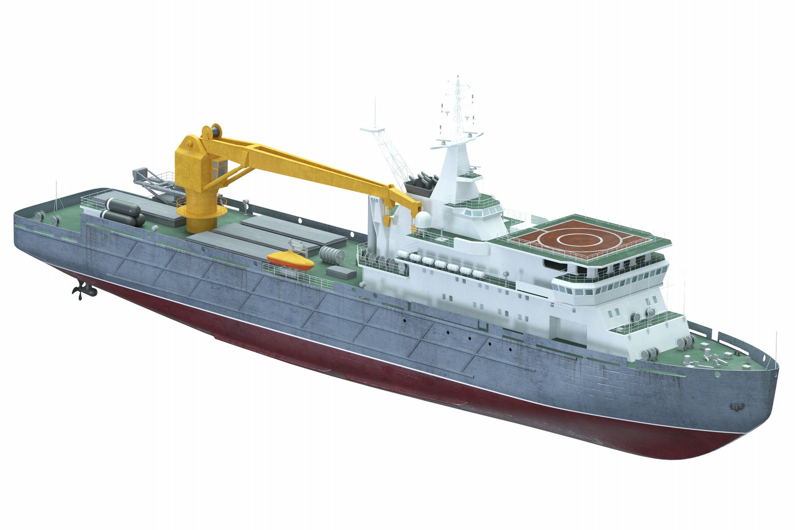 3D Model Weapon Ship Akademik Kovalev Project 20180 - TurboSquid 1815098