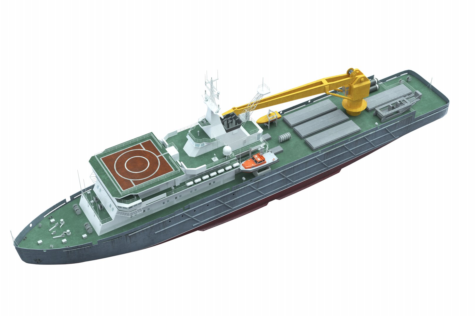 3D Model Weapon Ship Akademik Kovalev Project 20180 - TurboSquid 1815098