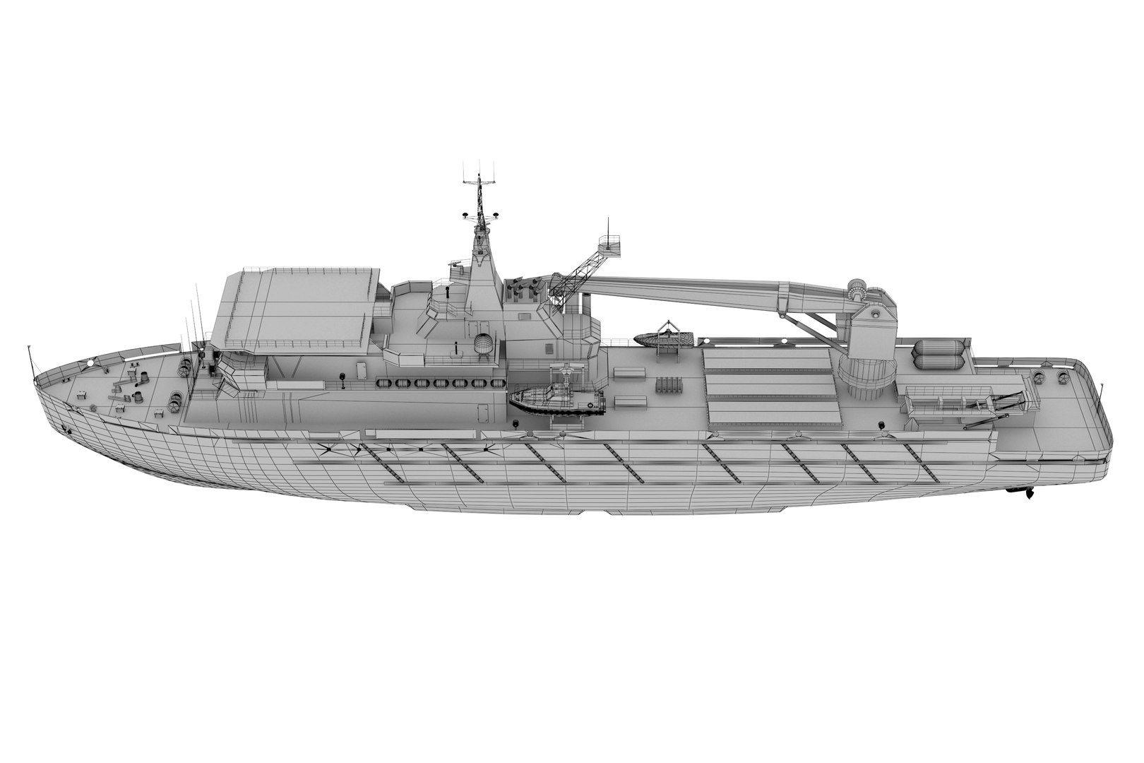 3D model Weapon ship Akademik Kovalev project 20180 - TurboSquid 1815098