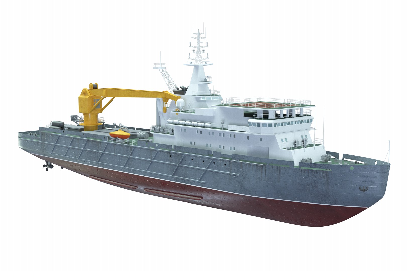 3D Model Weapon Ship Akademik Kovalev Project 20180 - TurboSquid 1815098