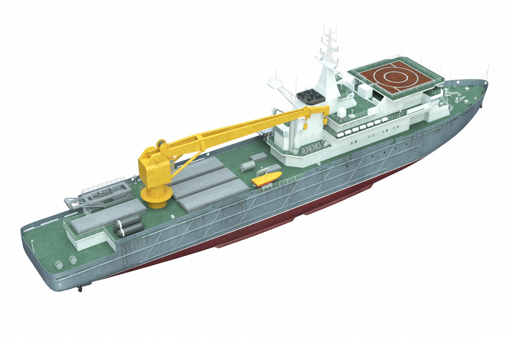 3D Model Weapon Ship Akademik Kovalev Project 20180 - TurboSquid 1815098