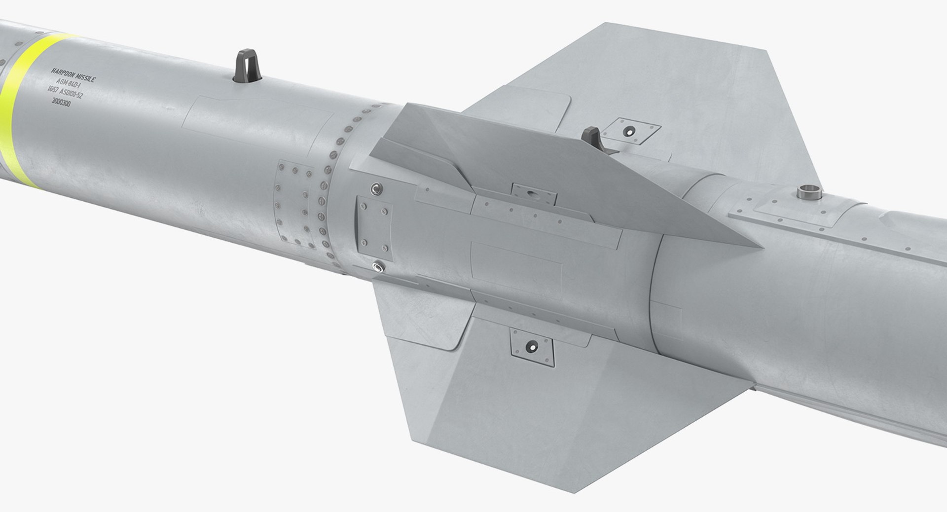 3D Agm 84 Harpoon Missile - TurboSquid 1393841