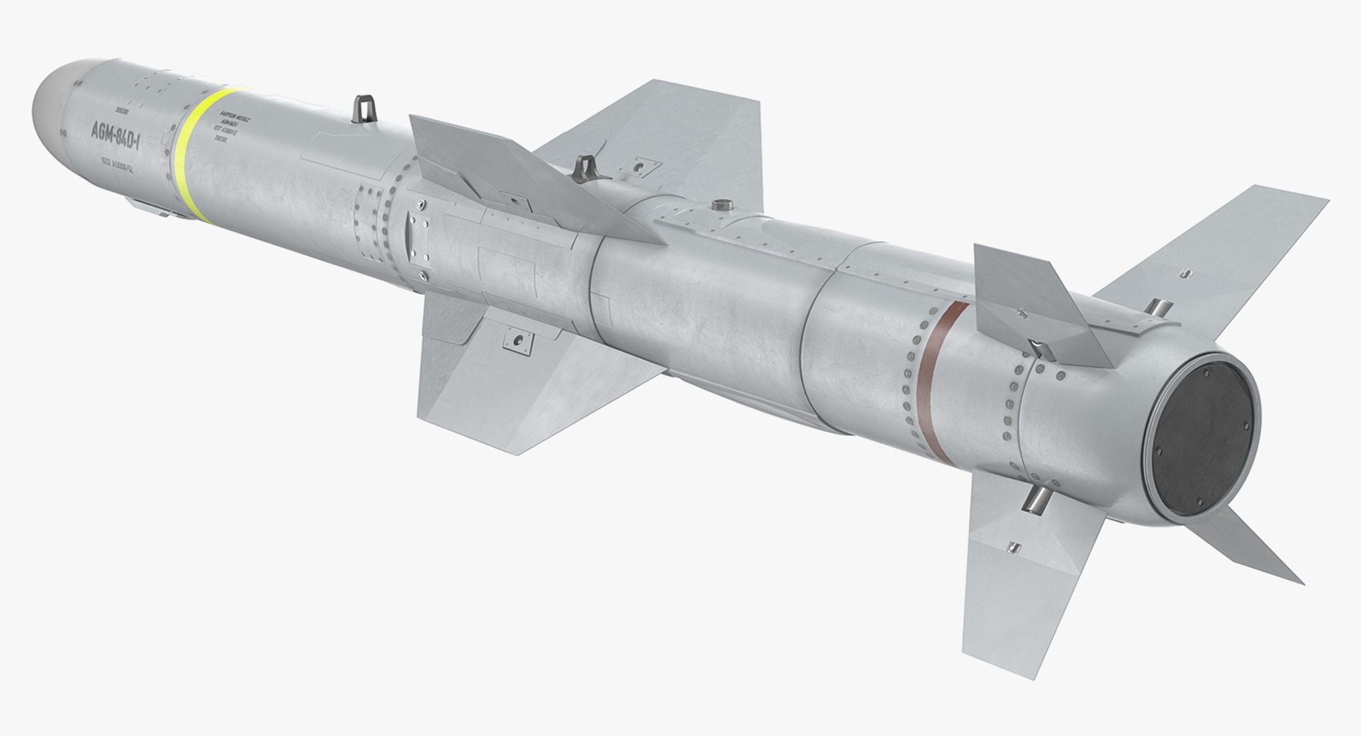 3D Agm 84 Harpoon Missile - TurboSquid 1393841