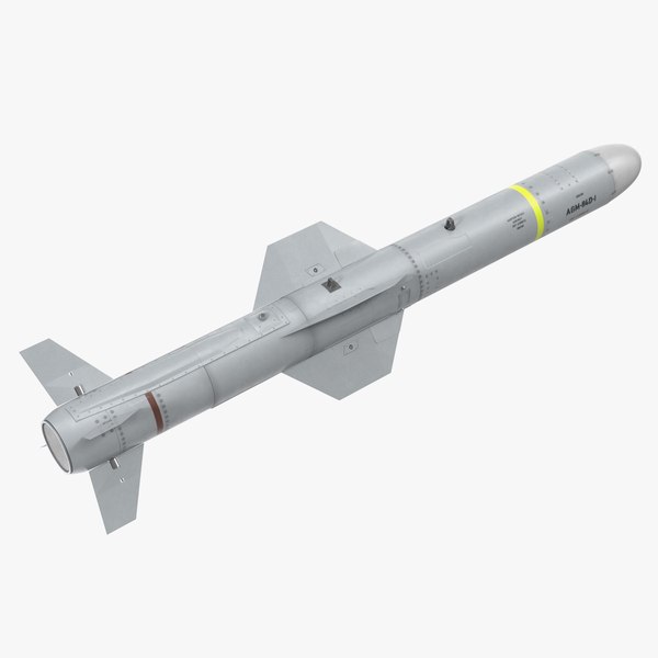 3D agm 84 harpoon missile - TurboSquid 1393841