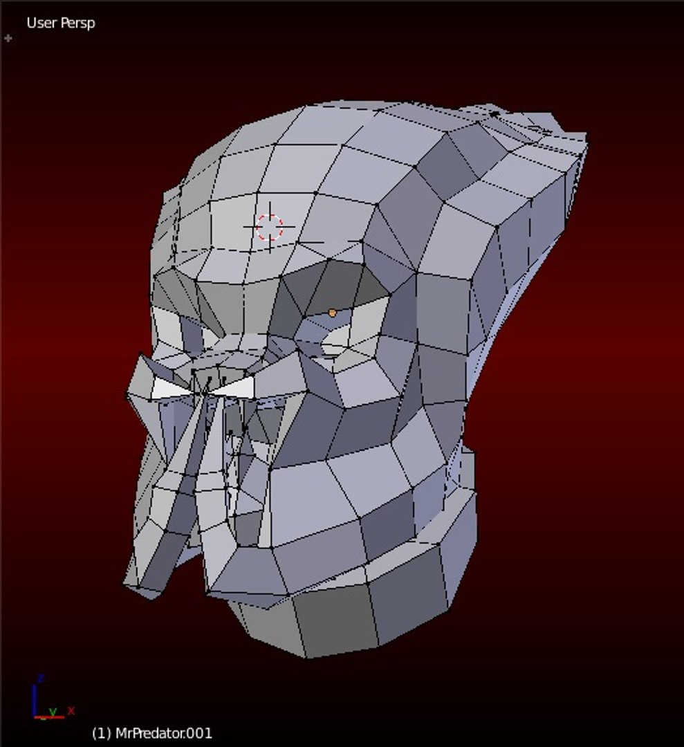 Predator Pepakura 3d Blend