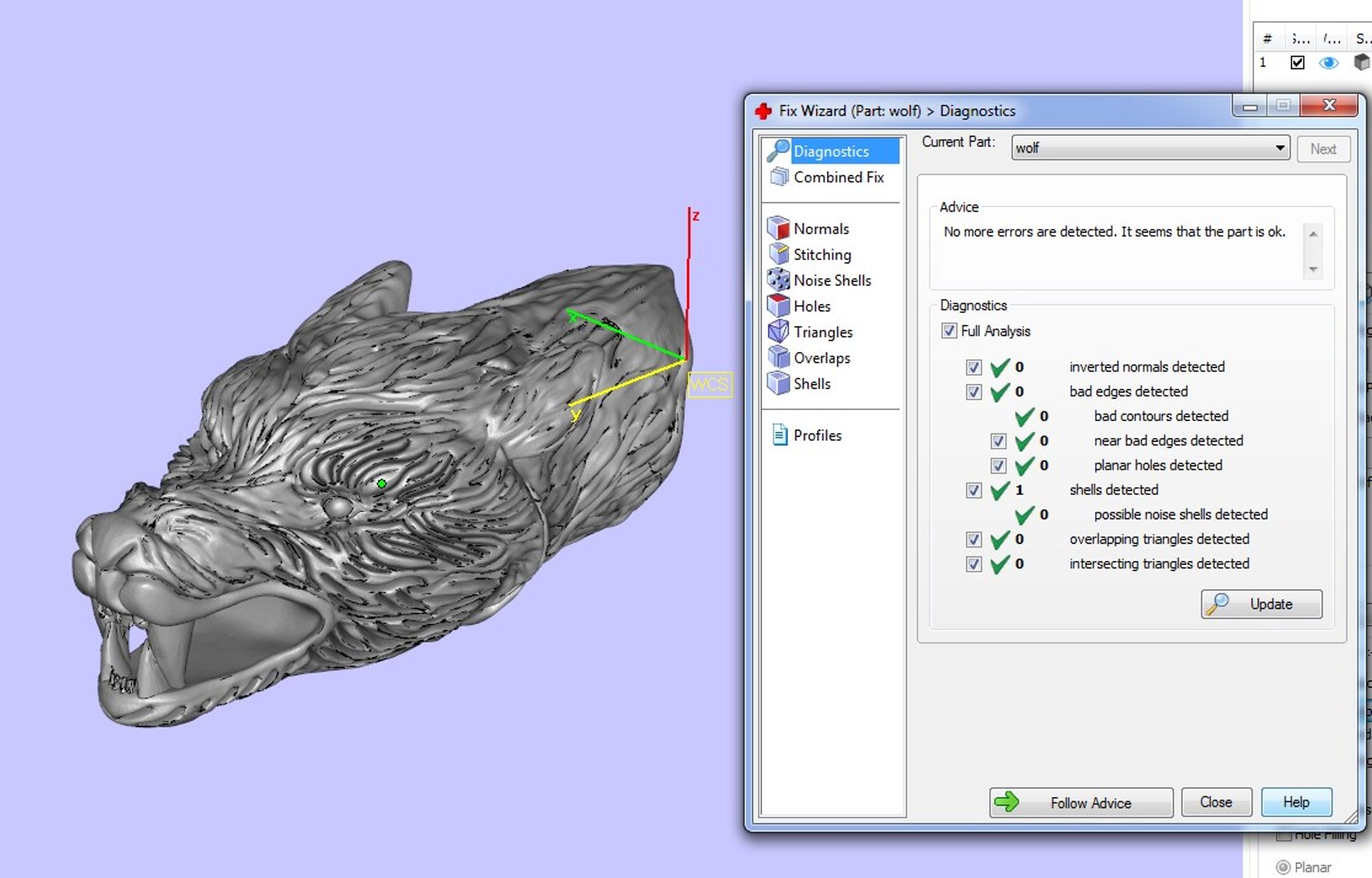 Wolf 3D model - TurboSquid 1567876