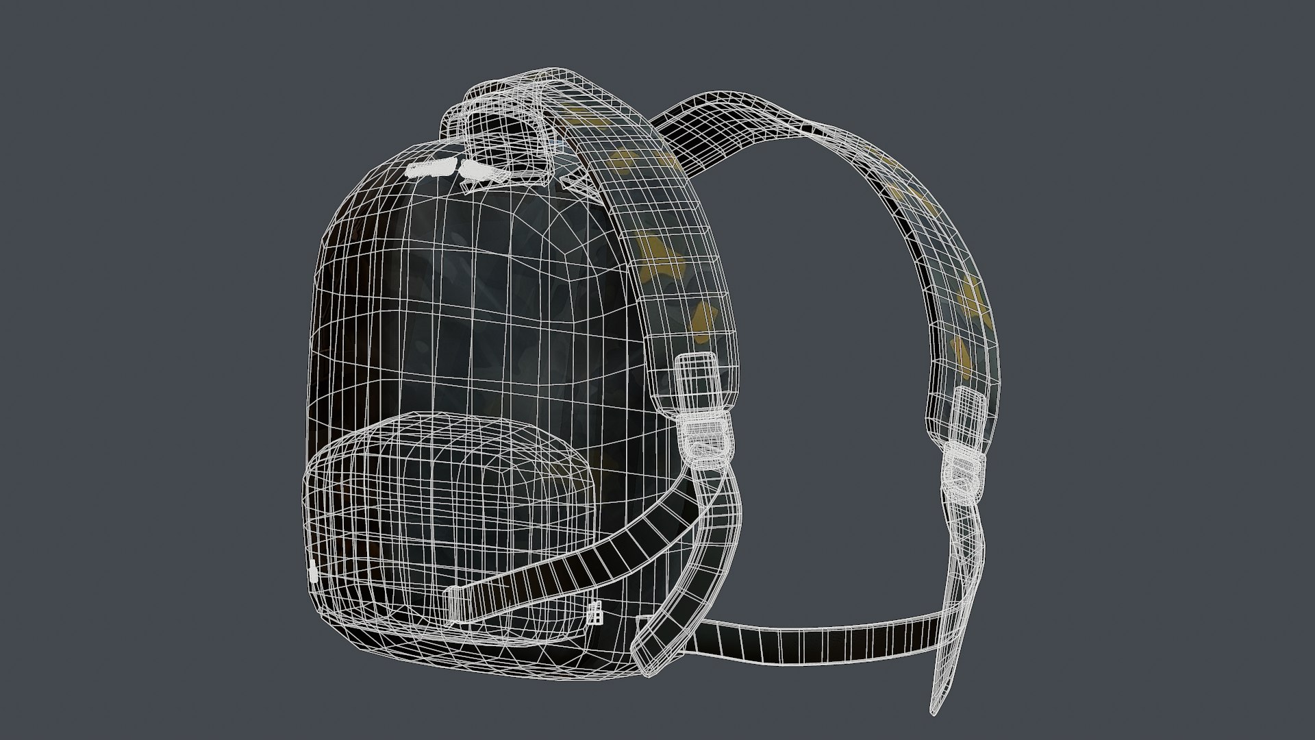 3D Model Backpack Camping Bag Baggage 3D - TurboSquid 2041278
