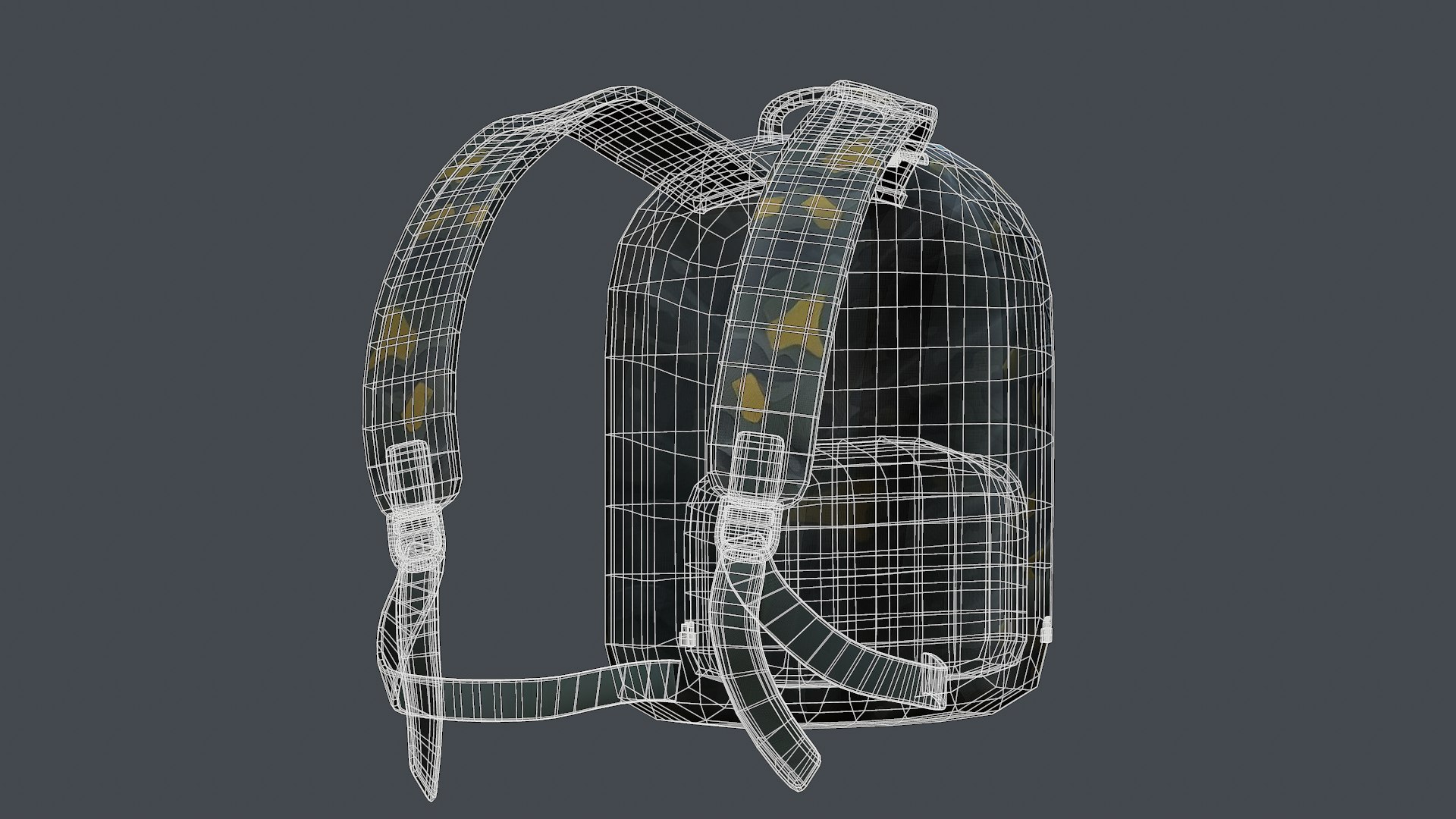 3D Model Backpack Camping Bag Baggage 3D - TurboSquid 2041278